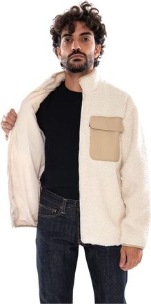 Levi's Campo Sherpa Jacke - - Sport - Herren - Beige - S