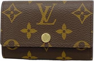 Louis Vuitton unisex, Pre-owned, Brun, Taille: ONE Size Porte-cl&eacute;s en tissu Pre-owned