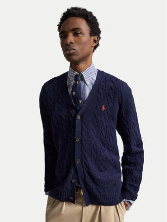 Polo Ralph Lauren Strickjacke 710B22611002 Dunkelblau Regular Fit
