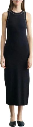 DKNY Dkny, Femme, Robes, Noir, Taille: 36 FR Robes Maxi
