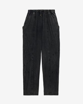 Isabel Marant Pantalon Regina - Femme - Noir D&eacute;lav&eacute; - Taille34 - Marant &Eacute;toile