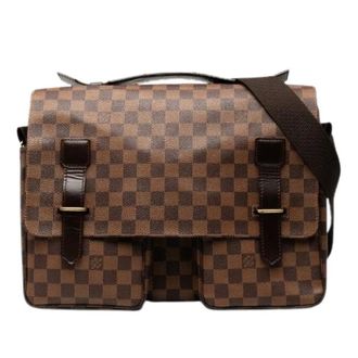 Louis Vuitton unisex, Pre-owned, Brun, Taille: ONE Size Pre-owned Broadway Damier 2way bag
