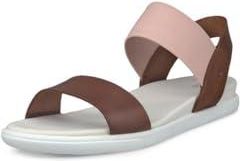 Ecco Damara Sandales pour femme, camel, 41 EU, camel, 41 EU