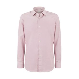 Xacus Langarmhemd - - Shirts - Herren - Rosa - 4XL