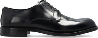 Dolce & Gabbana Homme, Chaussures, Noir, Taille: 43 1/2 EU Chaussures Derby