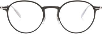 Montblanc MB0357O Brille - Silber