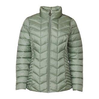 Danwear Luxuri&ouml;se Gr&uuml;ne Daunenjacke Gunda 66 - - Jackets - Damen - Gr&uuml;n - 5XL