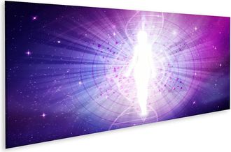 Islandburner Prime Bild auf Leinwand Spirituell Energie Universum Reiki Hintergrund Sterne Heilung Silhouet Bilder Wandbilder Poster