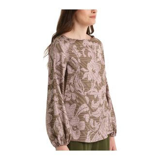 Maliparmi Maliparmi - Chemise Feuillage Doux - Femme - Blouses et Chemises - Multicolore - Taille: 40 FR