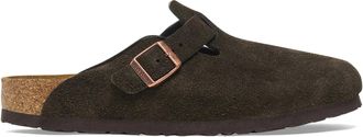 Birkenstock Sabots Boston SFB Cuir Velours BIRKENSTOCK