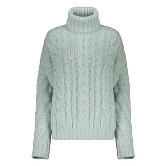 Herno Rippstrick-Rollkragenpullover - - Knitwear - Damen - Gr&uuml;n - L