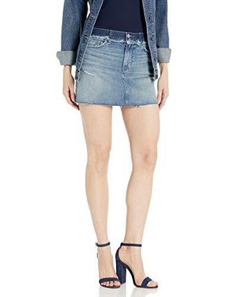 Hudson Jeans Womens Custom Vivid Mini Skirt, Rock Steady, 27