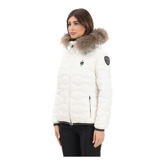 Blauer Femme, Vestes, Blanc, Taille: 42 FR Aldie Down Jacket