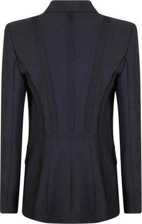 Elisabetta Franchi Femme, Vestes, Noir, Taille: 40 FR Giacca