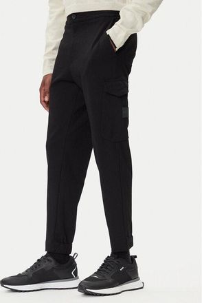 HUGO BOSS Stoffhose T_Urbanex Cargo 50547454 Schwarz Regular Fit