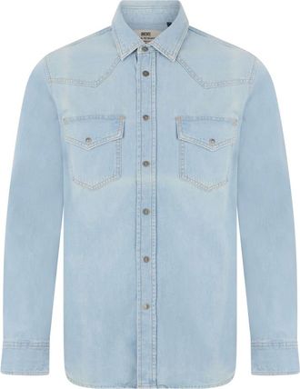 Diesel Homme, Chemises, Bleu, Taille: XS Chemise en denim avec poches