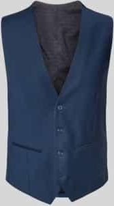 Daniel Hechter Weste mit V-Ausschnitt und Leistentaschen