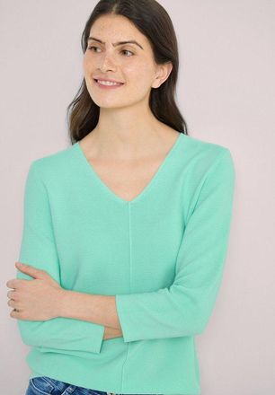 Cecil Strickpullover im soften Baumwoll-Mix