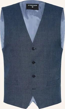 Strellson Anzugweste gyl2 Slim Fit blau