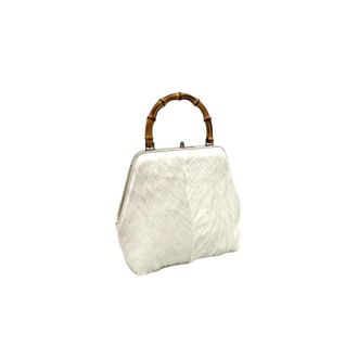 Jil Sander Goji Square Tasche in Silber - - Bags - Damen - Wei&szlig; - ONE SIZE