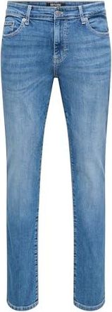 Only & Sons Jean Slim ONSLOOM Taille Moyenne Slim Fit Jeans Medium Blue Denim 32 34 Medium Blue Denim (US) 32 / L34