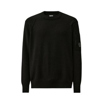 C.P. Company Maglia Paricollo - - Knitwear - Herren - Schwarzk - L