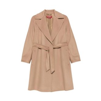 Max Mara Dravenna Robe Coat - - Coats - Damen - Braun - M