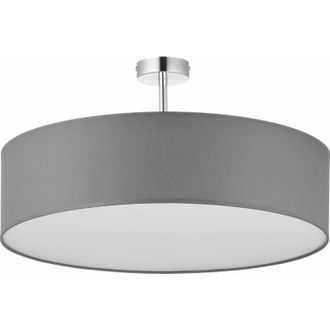 Licht-Erlebnisse Deckenlampe in Graphit Wohnzimmer Leuchte YASA