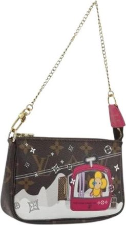 Louis Vuitton Pochette daccessoires Pre-owned - Femme - Pre-owned - Brun - Taille: ONE Size