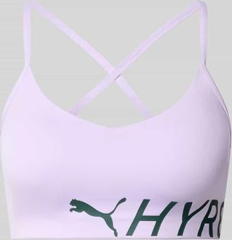Puma Sport-BH mit Label-Print
