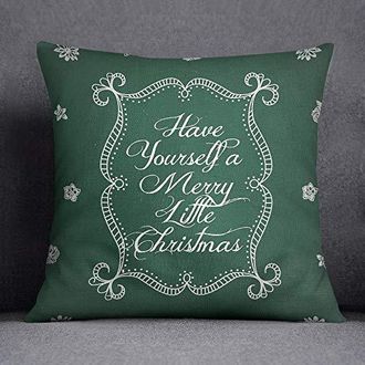 Bonamaison Le Jardin du Lin Kissenh&uuml;llen, Cotton, Mehrfarbig, 45x45