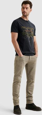 PME Legend T-Shirt Short Sleeve R-Neck Heavy Jersey mit Print, Regular Fit