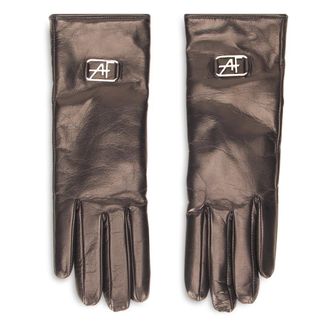 Alberta Ferretti Gants en cuir - Femme - Accessoires - Brun - Taille: 7 IN