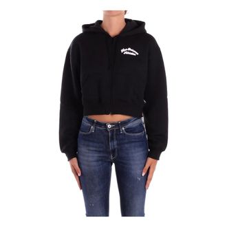 New Balance Femme, Sweatshirts et sweats &agrave; capuche, Noir, Taille: 38 FR Sweats &agrave; Capuche &agrave; Fermeture &Eacute;clair Noirs