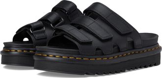 Dr. Martens Damen Everyday Wear Slide Sandalen, Black Athena Leather, 38 EU