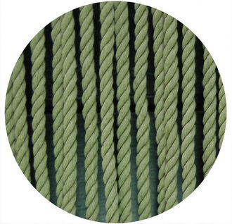 Casa Rideau de porte en corde Vert olive Toulon 90 x 210 cm