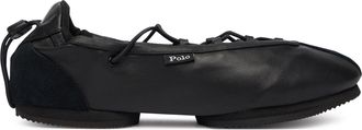 Polo Ralph Lauren Ballerinas Polo Ralph Lauren Blrna Lce Up 804P08221001 Schwarz