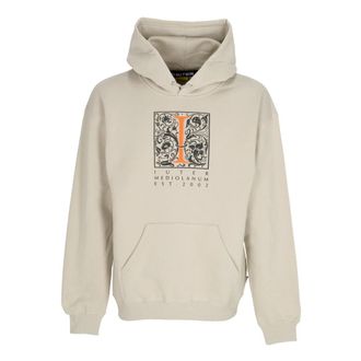 Iuter Kapuzenpullover mit Fronttasche - - Sweatshirts & Hoodies - Herren - Beige - L