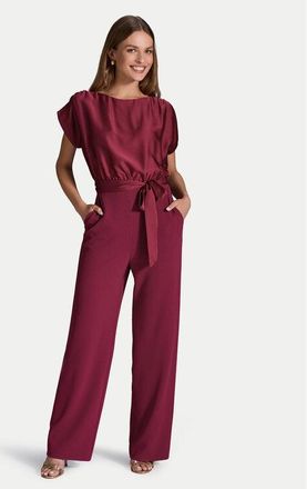 Swing Jumpsuit 3AD00400 Dunkelrot Relaxed Fit