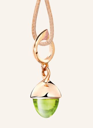 Tamara Comolli Tamara Comolli Anh&auml;nger Pendant Mikado Flamenco Peridot Peridot 18k Ros&eacute;gold rosegold