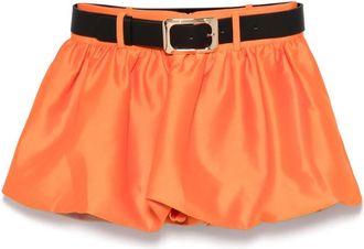 Self Portrait Satin Skirt