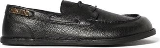 Moschino Homme, Chaussures, Noir, Taille: 40 EU Adrian Deck Mocassins