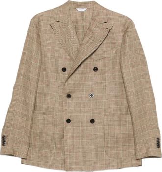 Boglioli Homme, Vestes, Brun, Taille: XL Blazer Crois&eacute;