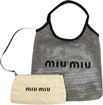 Miu Miu Pre-owned Ivy Tote - Femme - Pre-owned - Noir - Taille: ONE Size