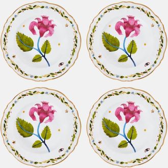 BITOSSI HOME Set Fabula aus vier Suppentellern