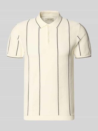 Blend Slim Fit Poloshirt mit Knopfleiste Modell AVEN