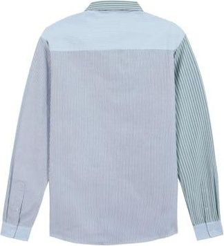 Maison Labiche rechtes Hemd, gute Baumwollsamen - Grün