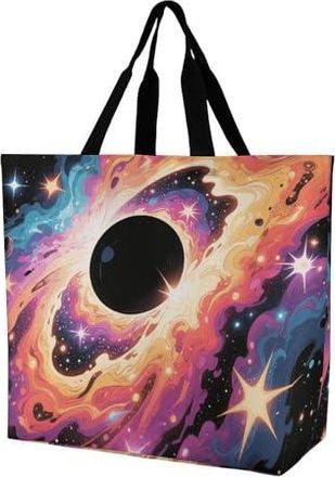 Generic Cosmos Comique Sac A Main Femme D&eacute;contract&eacute; Tote Bag L&eacute;ger Sac A Main Femmes Pour Quotidienne Shopping Plage
