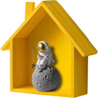 Generic Hausf&ouml;rmige Box | Holz Rustikale Display Regale | Kleine Kinderzimmer Dekoratives, Bauernhaus Schild, Design- F&uuml;r Wohnzimmer, Schlafzimmer, B&uuml;ro