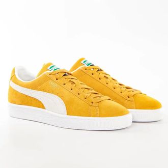 Puma Puma, Femme, Chaussures, Jaune, Taille: 37 EU Suede Classic XXL